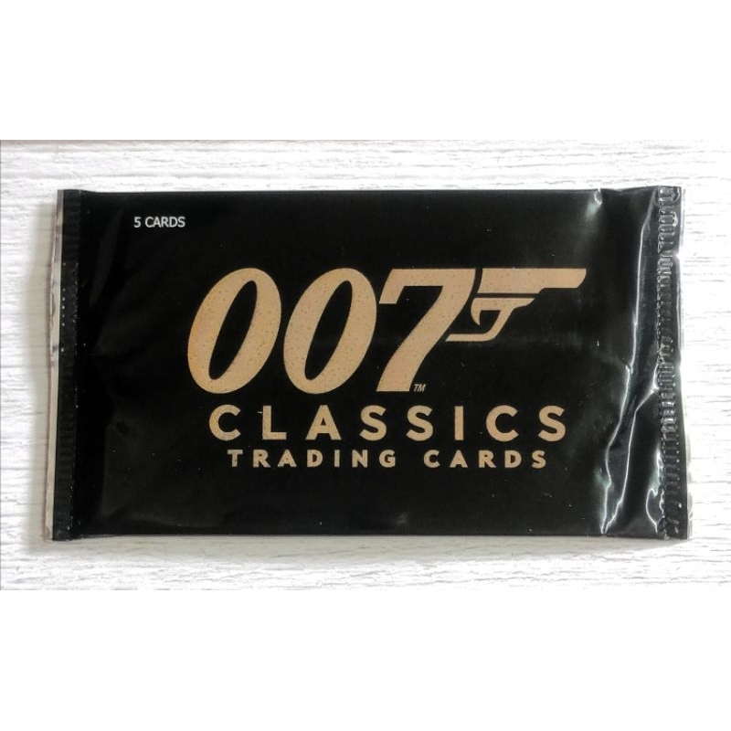 (Sealed Pack) ซองสุ่มการ์ดลายเซ็น เจมส์ บอนด์ 007 คลาสสิค ( JAMES BOND ...