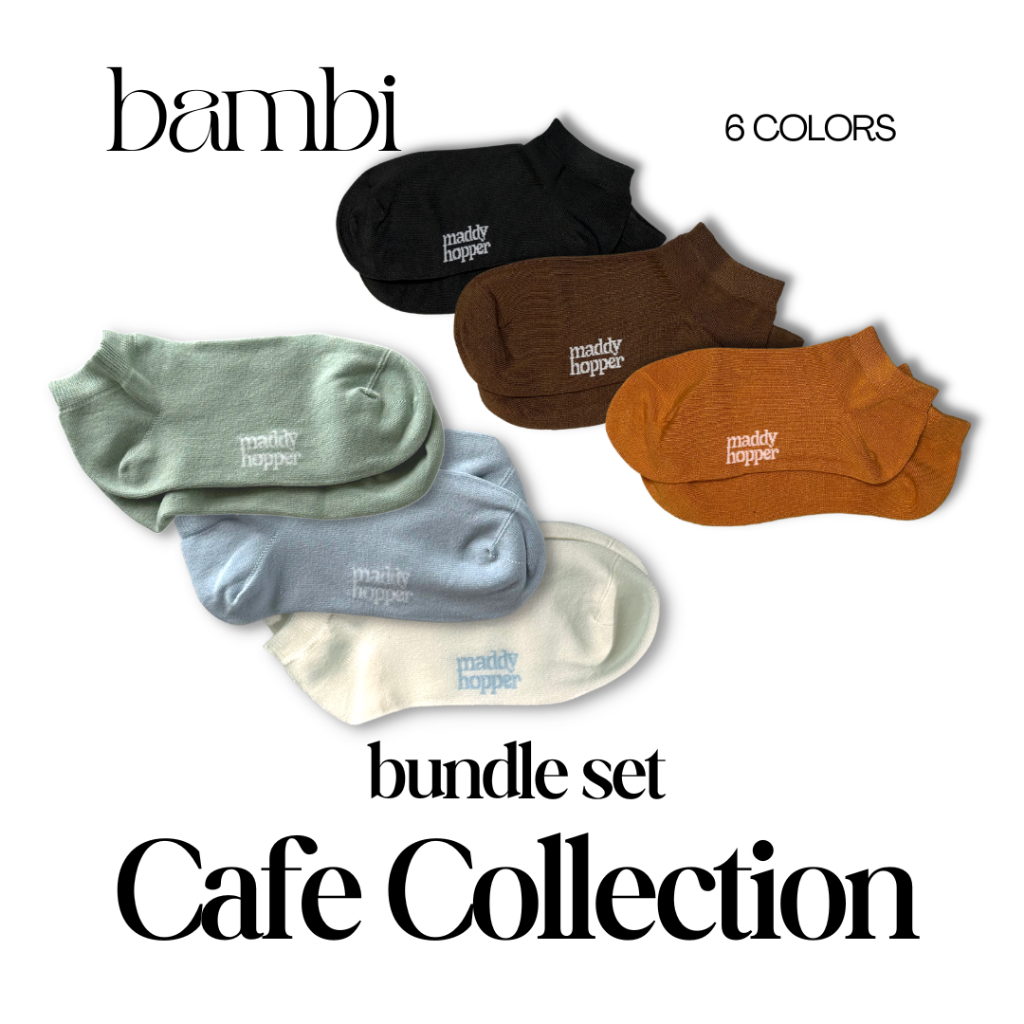 Maddy Hopper - Bambi (Quarter) 6 colors bundle set | Shopee Thailand