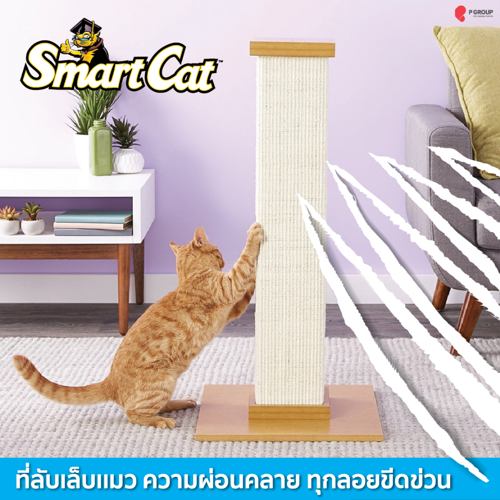 เสาลับเล็บเเมว SmartCat The Ultimate Scratching Post | Shopee Thailand