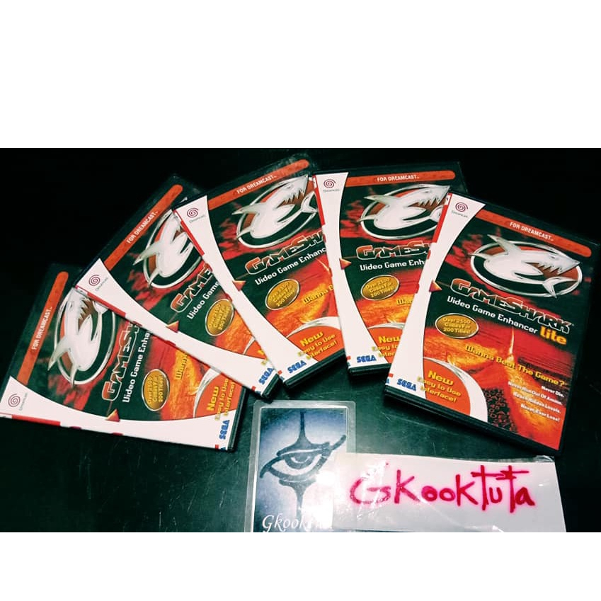 Dreamcast - Action Replay Gameshark CDX V3.3 / พร้อมโค้ทเกมส์พร้อมใช้ ...