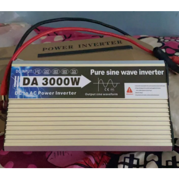 Inverter 3000W pure sine wave 12V/24V อินเวอร์เตอร์เพียวซายเวฟ 3000W DA ...