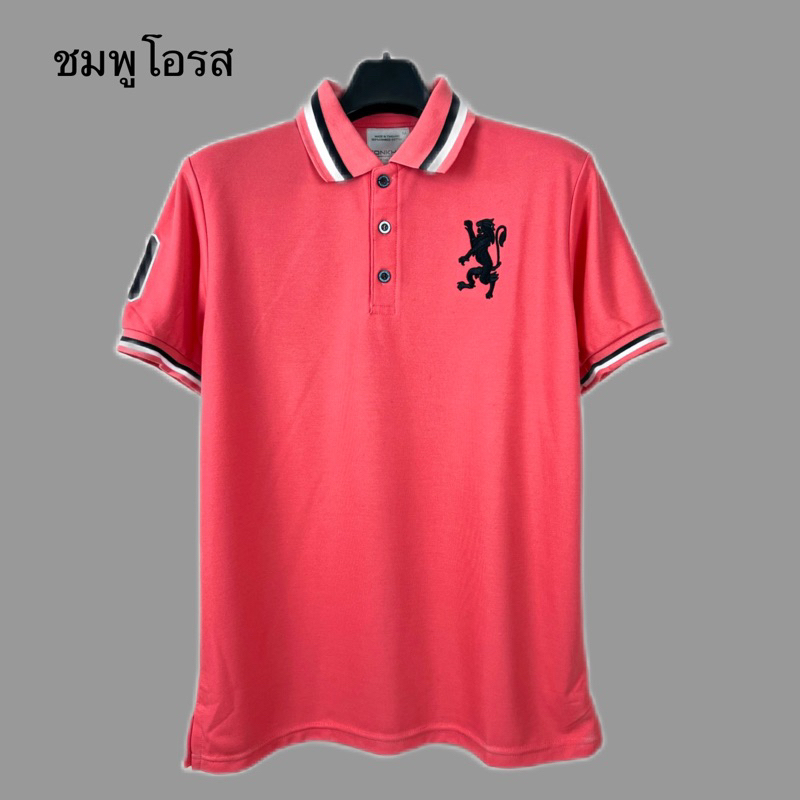 เสื้อโปโลไซส์ใหญ่ปักสิห์ปกคลิป S-8XL อก38-60” | Shopee Thailand