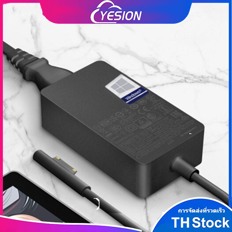 สําหรับ Microsoft Surface Pro3\4 Pro5\6 Pro7 Laptop1\2 Book Power ...