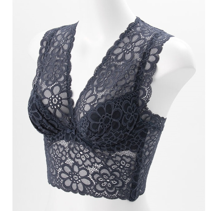 Annebra บราเสริมทรง บราทรงครอป ตะขอหลัง มีโครง เสริมฟองน้ำ ถอดออกได้ ...