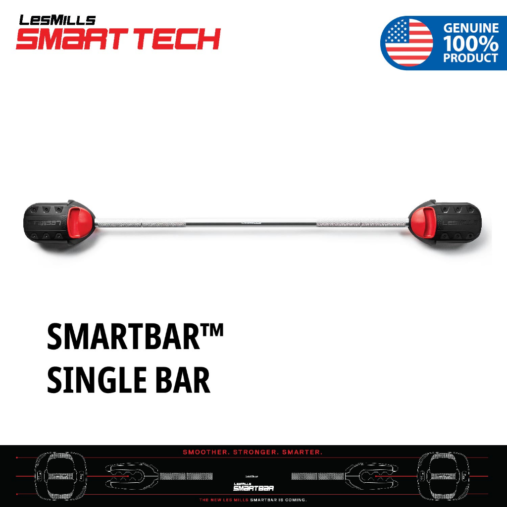 Lesmills SMARTBAR™ Singlebar สมาร์ทบาร์ บาร์เดี่ยว ปั๊มเซ็ตอัจฉริยะจากเลสมิล | Shopee Thailand