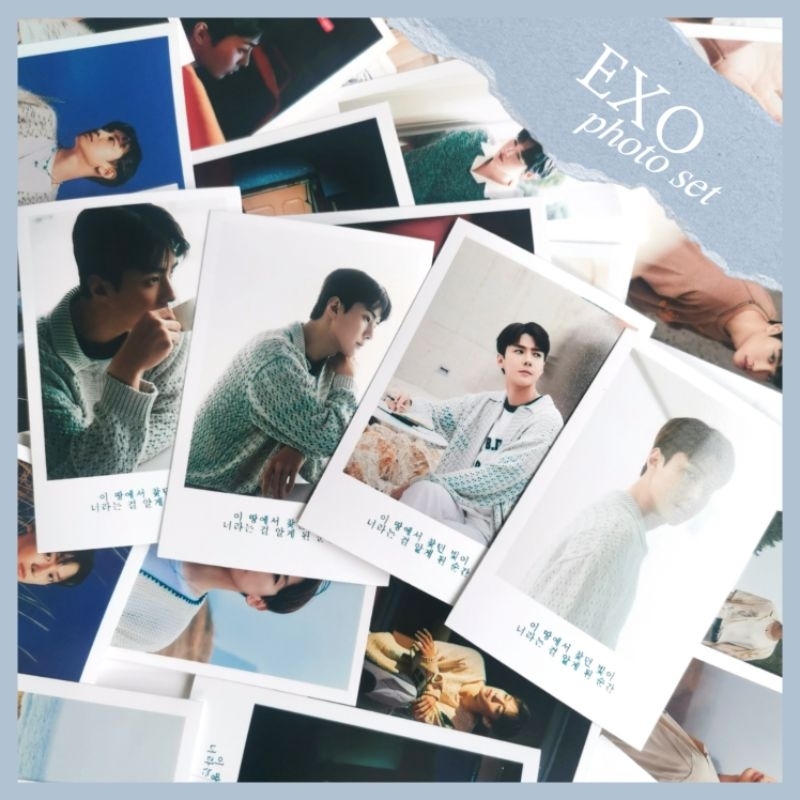 EXO - let me in เซตรูป 2x3 นิ้ว kpop | Shopee Thailand