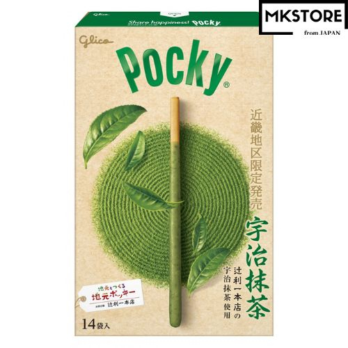 [Kyoto Limited] Glico Uji Matcha Giant Pocky Gift/Sweets/Confectionery/Luxury/Cookie ...