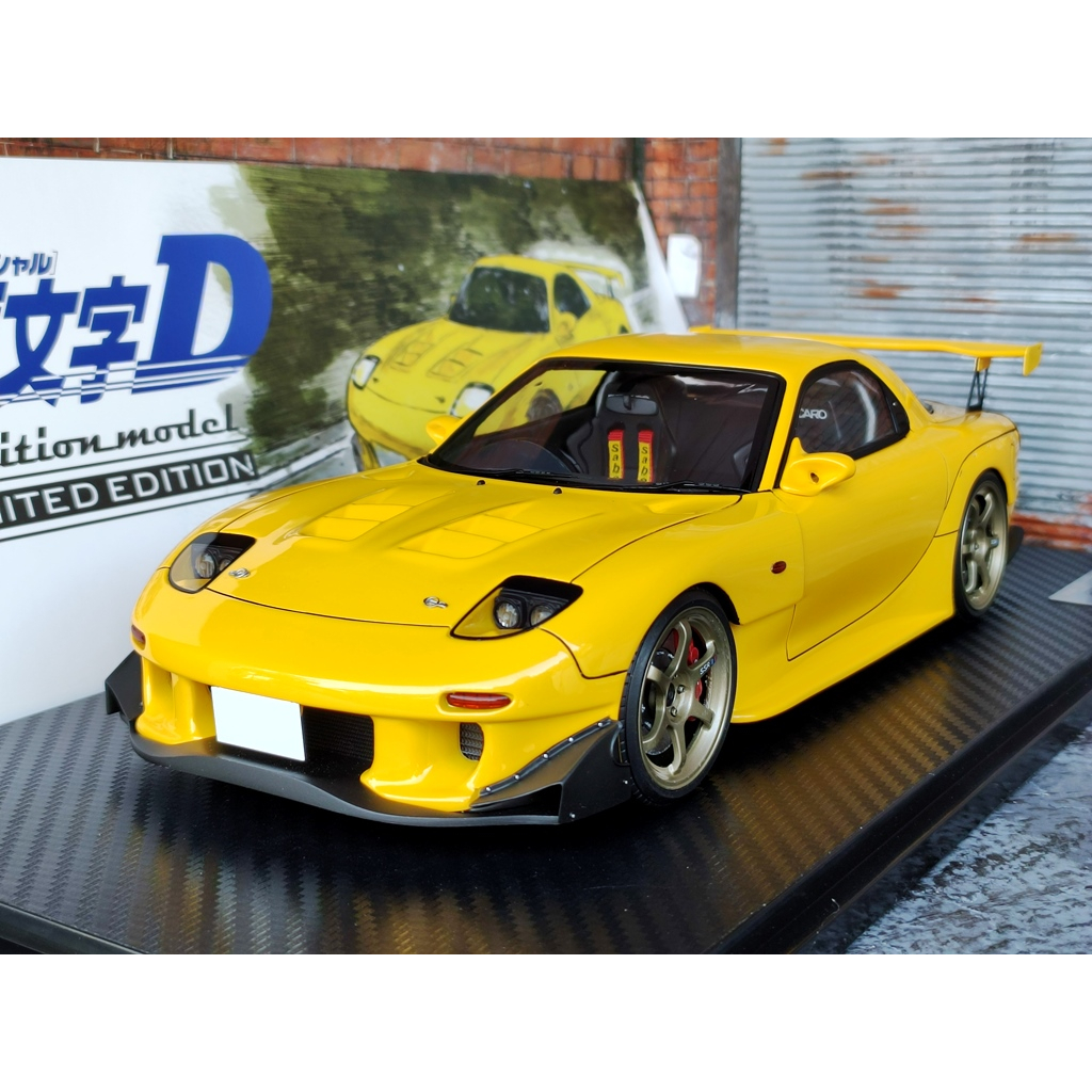โมเดลรถRX7 ignition model Mazda RX7 FD3S RE Amemiya ขนาด สเกล scale 1:18 1/18 ราคา โมเดลรถ ...