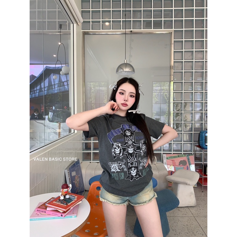 เสื้อยืด งานป้าย Valen Basic Store | Shopee Thailand