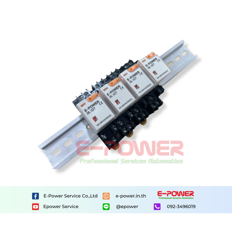 Relay+Socket MY2N 220VAC | Shopee Thailand