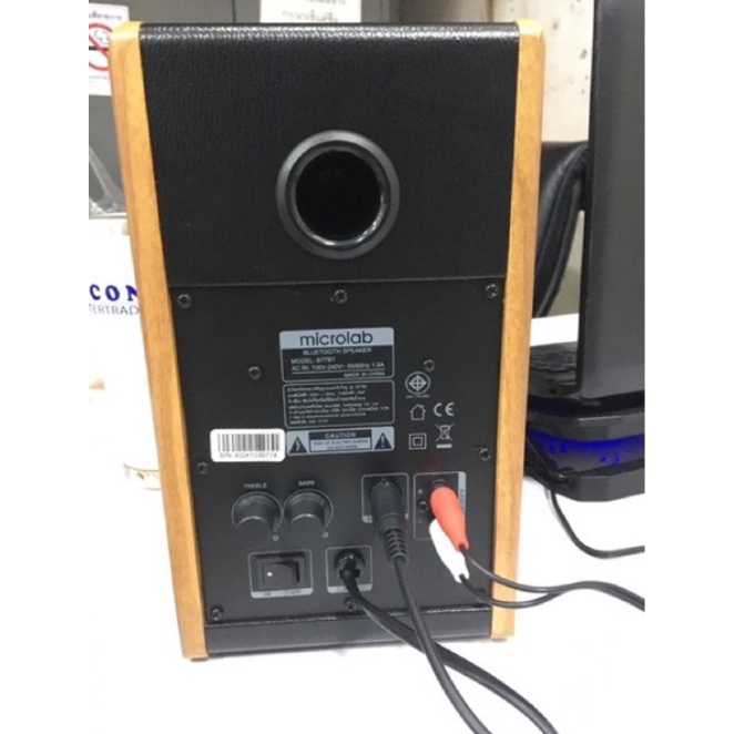 Microlab B77-BT Stereo bookshelf Speaker 64 Watt ลำโพงบลูทูธประกัน 1ปี ...