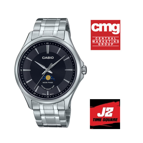 Casio ของแท้ 100 นาฬิกาผู้ชายทางการ Mtp M100d 1a สายเหล็กประกัน Cmg Shopee Thailand