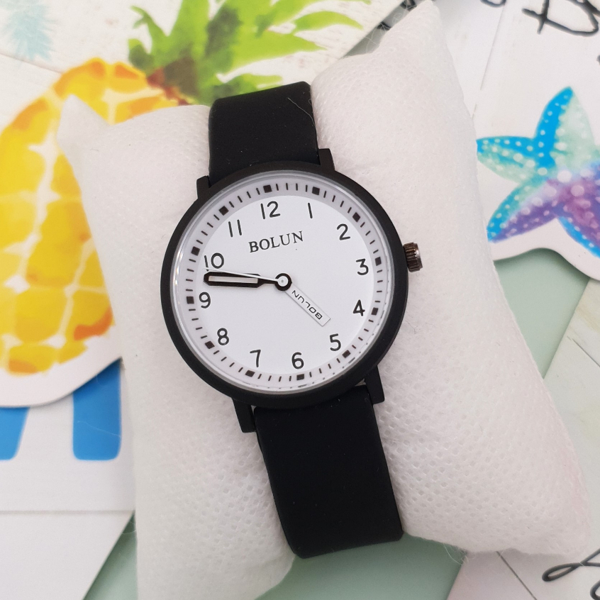 นาฬิกาข้อมือ นาฬิกาแฟชั่น Bolun ( โบลัน ) แบรนด์แท้ สายยาง หลากสี รุ่น ...