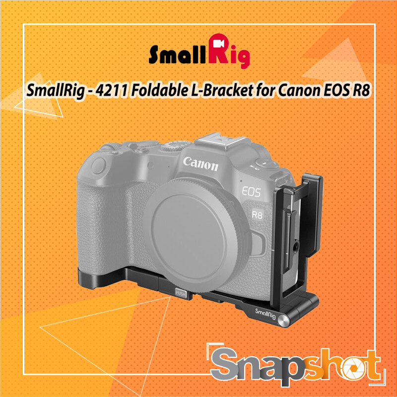 SmallRig - 4211 Foldable L-Bracket for Canon EOS R8 | Shopee Thailand