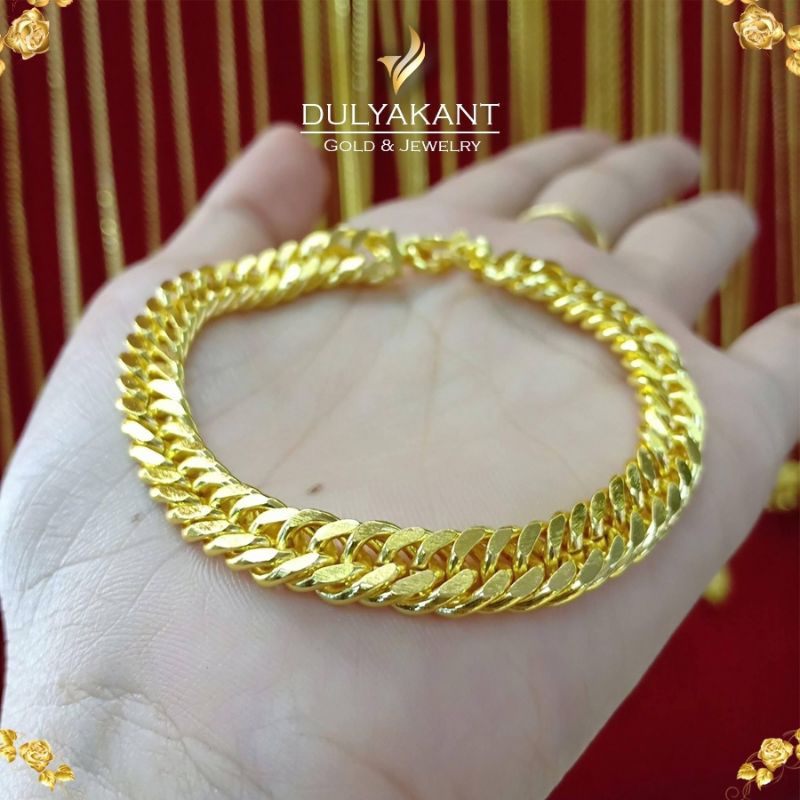 เลสข้อมือ หนัก 1 บาท ไซส์ 6-8 นิ้ว (1 เส้น) 2B1 | Shopee Thailand