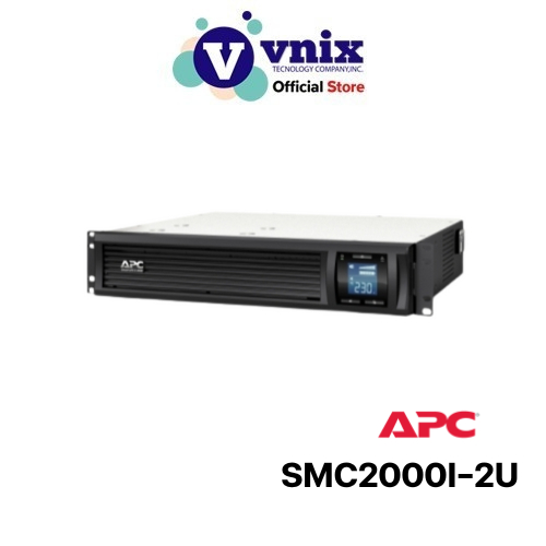 SMC2000I-2U APC Smart-UPS C 2000VA 2U Rack mountable 230V, not support Network card By Vnix ...