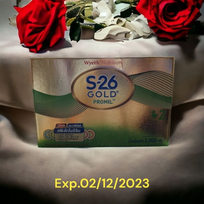 นมผงสูตร2 s26 Gold Promil ขนาด 3000g(600g×3 ซอง ) exp. เดือน 12 ปี 2023 | Shopee Thailand