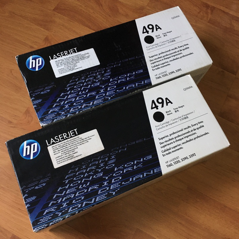 หมึกพิมพ์ (print cartridge) HP Laserjet 49A สีดำ ของแท้ | Shopee Thailand