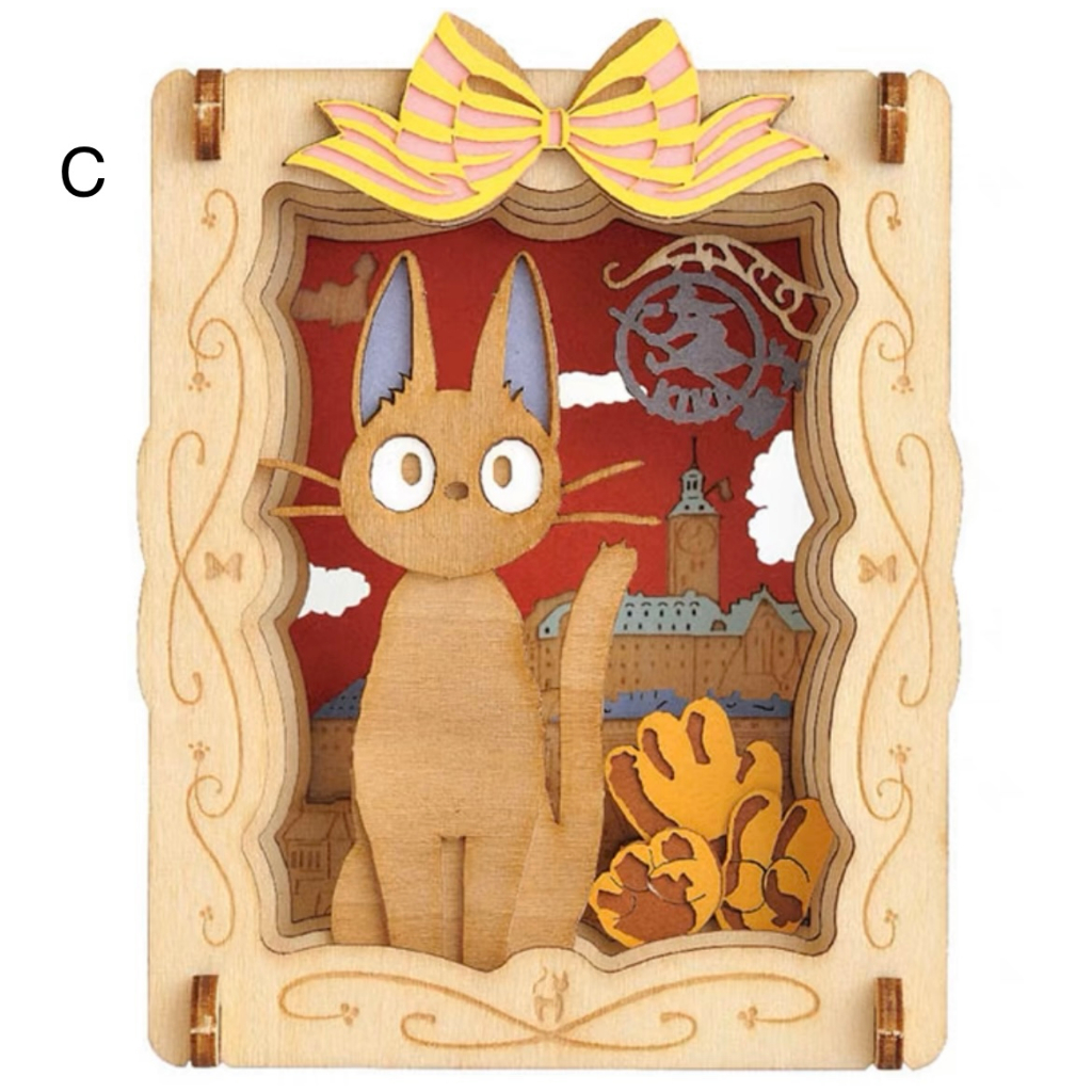 Kiki's delivery service paper theater-Japanese regular version ต่อกระดาษ | Shopee Thailand