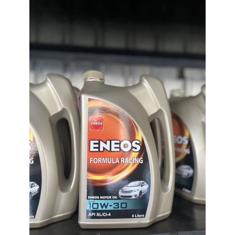 น้ำมันเครื่องเบนซิน ENEOS FORMULA RACING 10W-30 | Shopee Thailand