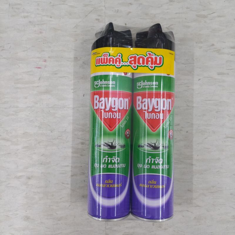 baygon ใบกอน กำจัดยุง มด แมลงสาบ 600 แพ็คคู่ | Shopee Thailand