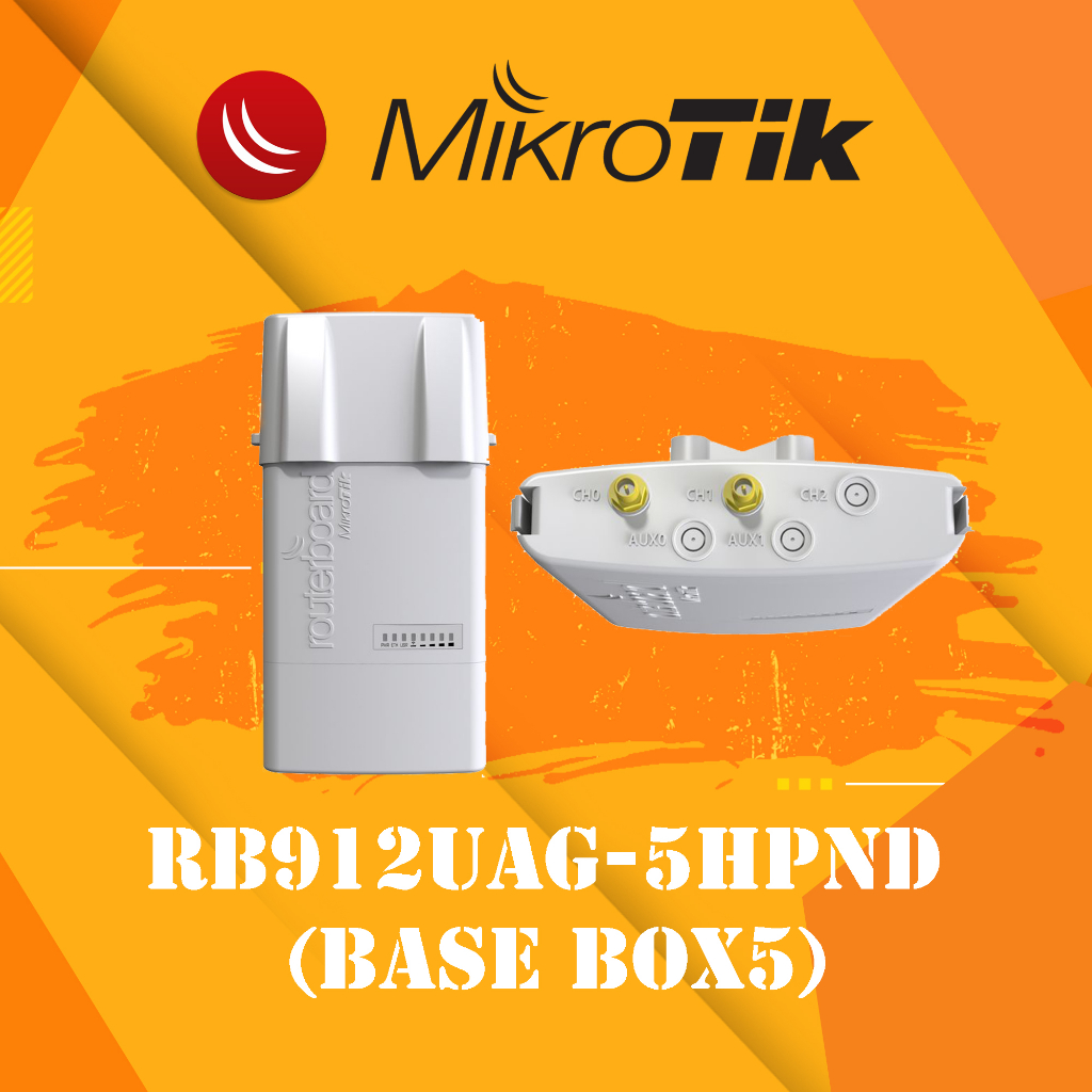 Mikrotik RB912UAG-5HPnD (Base Box5) Point to Point | Shopee Thailand
