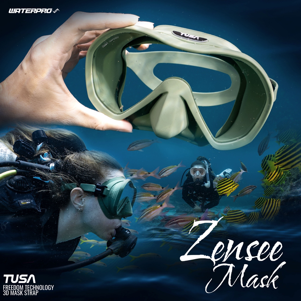 TUSA - Zensee Mask - หน้ากากดำน้ำ - Scuba สกูบ้า | Shopee Thailand