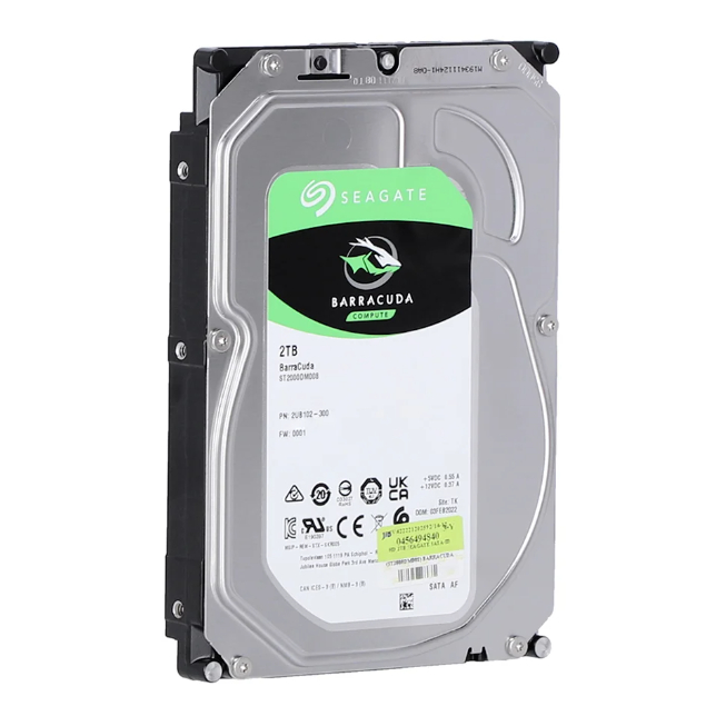 2 TB HDD (ฮาร์ดดิสก์) SEAGATE BARRACUDA 3.5" - 7200RPM SATA3 (ST2000DM008) | Shopee Thailand