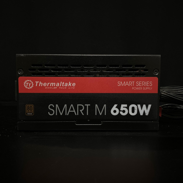 พาวเวอร์ : POWER SUPPLY THERMALTAKE SMART M 650w SP-650AH3CCBA +80 ...