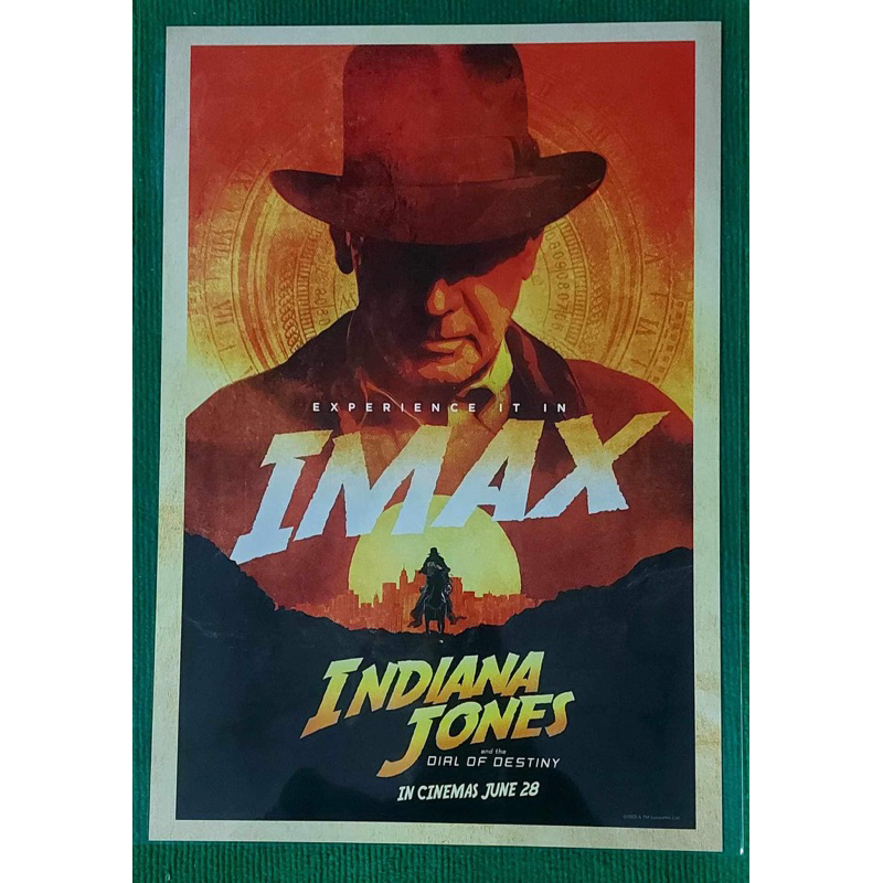 แท้ไม่รีปริ้นท์ โปสเตอร์ Indiana Jones โปสเตอร์ อินเดียน่า โจนส์ จาก ...
