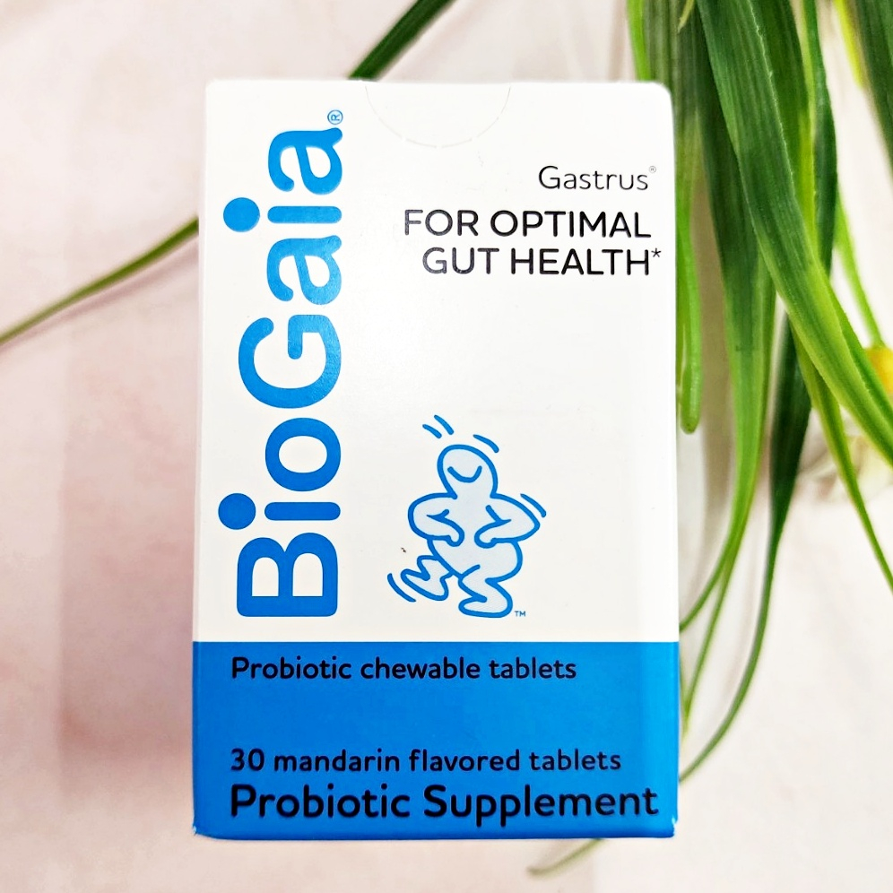 [BioGaia®] Gastrus For Optimal Gut Health, Mandarin Flavored 30 Tablets ...