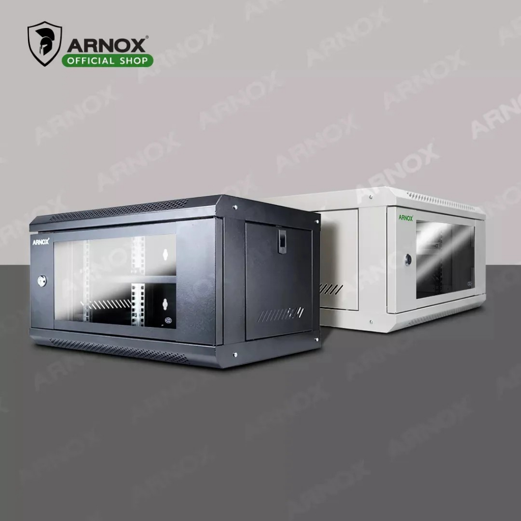 ARNOX NETWORK RACK CANIBET รุ่น AN6U-40 ขนาด 53x40x30 cm สำหรับกล้องวงจรปิด | Shopee Thailand