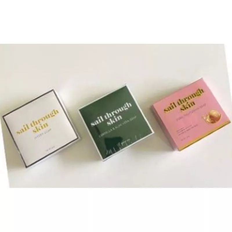 Sail through skin สบู่ร้านน้องแพร 3สูตร | Shopee Thailand