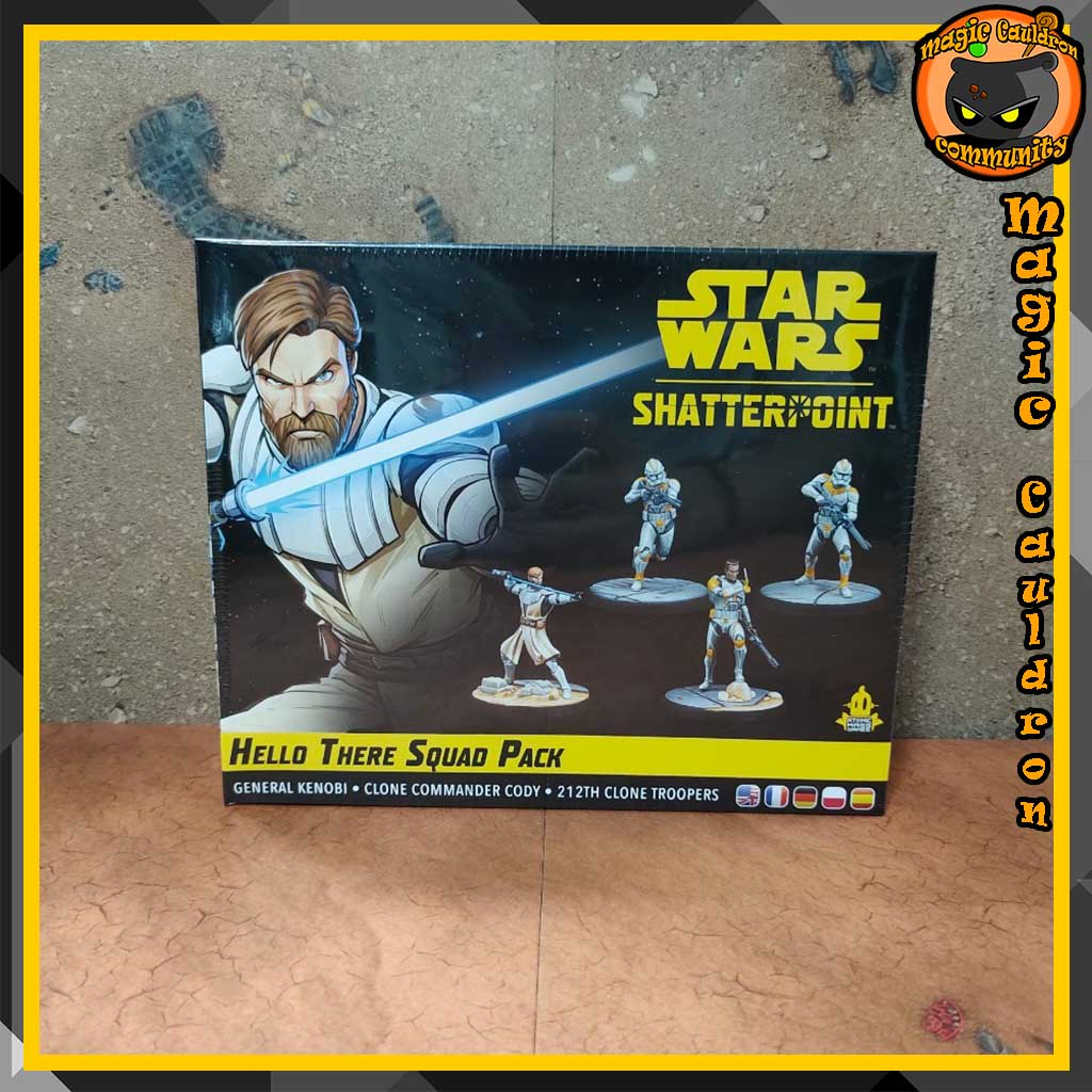 Hello There General Obiwan Kenobi Squad Pack Ml Star Wars Shatterpoint ...