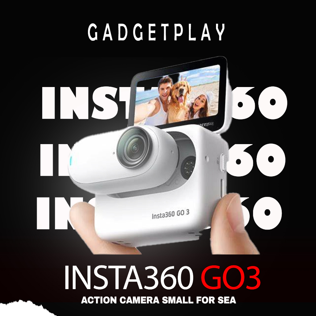 [กรุงเทพฯ ด่วน 1 ชั่วโมง] INSTA360 GO3 THE TINY MIGHTY ACTION CAM สินค้าประกันศูนย์ไทย 1 ปี ...