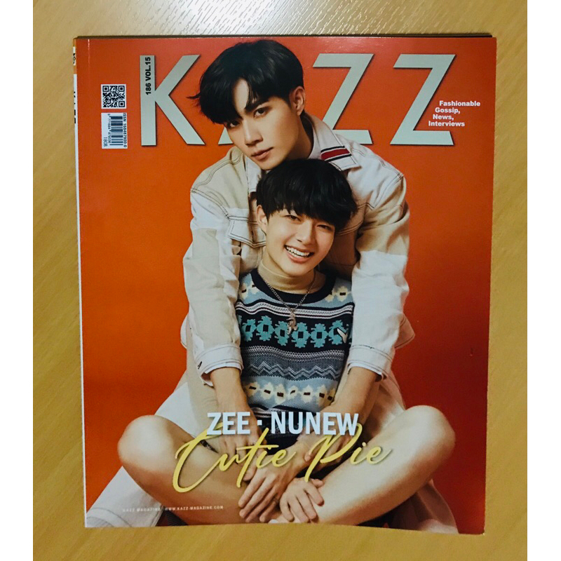 นิตยสาร KAZZ ของ ZeeNuNew / MaxNut / TutorYim | Shopee Thailand