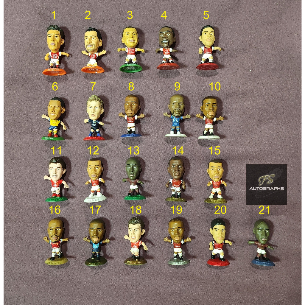 โมเดล Microstars และ SoccerStarz Arsenal | Shopee Thailand