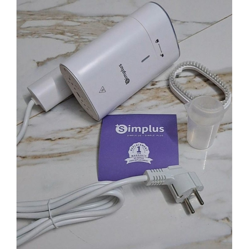 Simplus iron เตารีดไอน้ำแบบมือถือ เตารีดไอน้ำ พับเก็บได้ รุ่น Garment ...