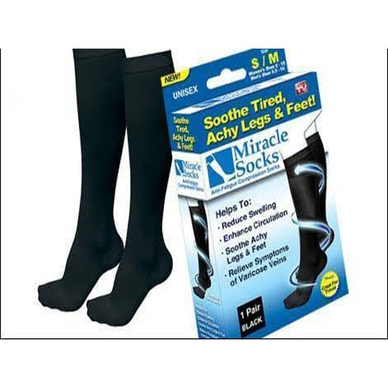 Miracle Socks ถุงเท้าเพื่อสุขภาพ กระตุ้นการไหลเวียนของเลือด | Shopee Thailand