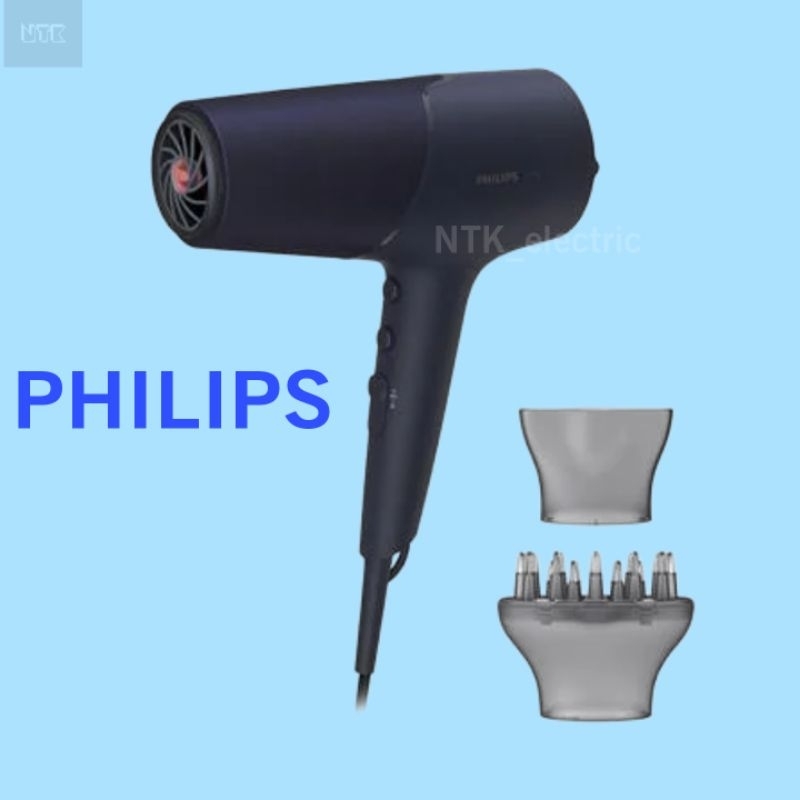 PHILIPS ไดร์เป่าผม รุ่น BHD510/00 2,300 วัตต์ สีดำ | Shopee Thailand