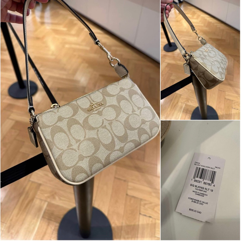 COACH Nolita 19 In Blocked Signature Canvas CA3308,CA3444,CE698 ...