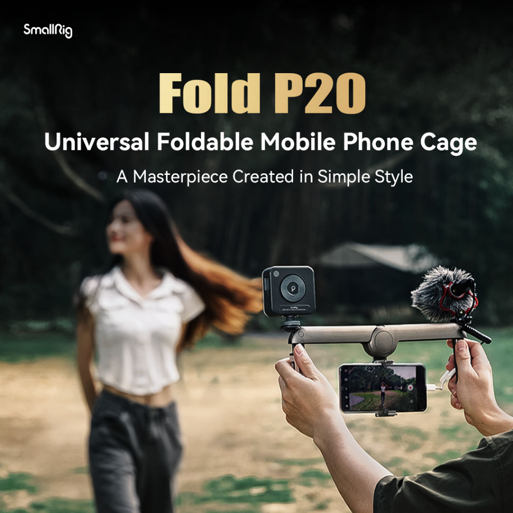 SmallRig P20 Universal Foldable Mobile Phone Cage 4047 | Shopee Thailand