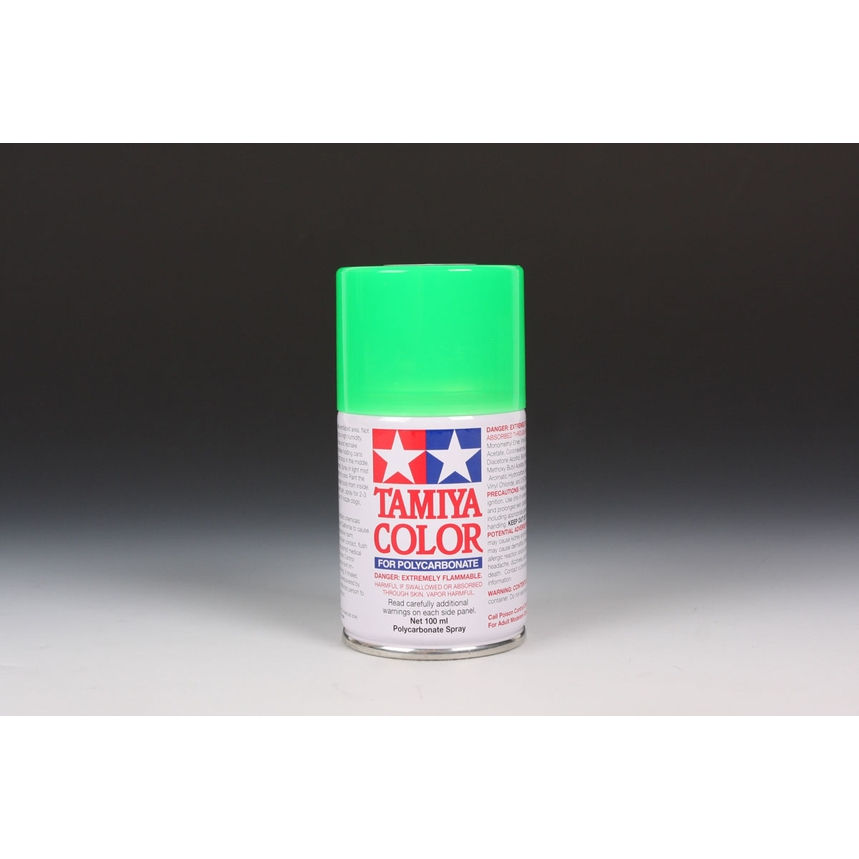 TAMIYA 86028 PS-28 FLUORESCENT GREEN 100Ml Spray Can สีเขียวสะท้อนแสง ...