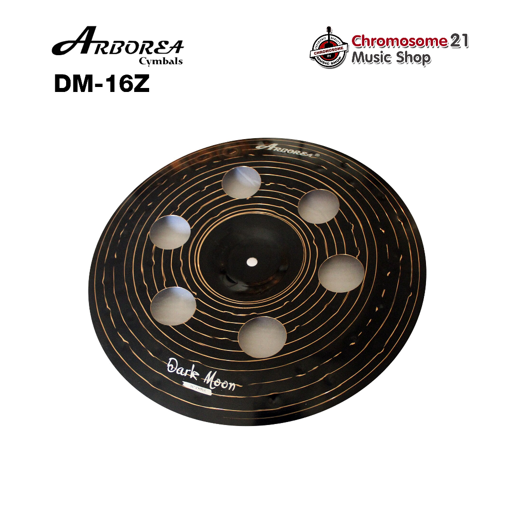 ฉาบ Arborea Dark Moon DM-16Z ขนาด 16 นิ้ว แบบ Ozone Cymbals | Shopee ...