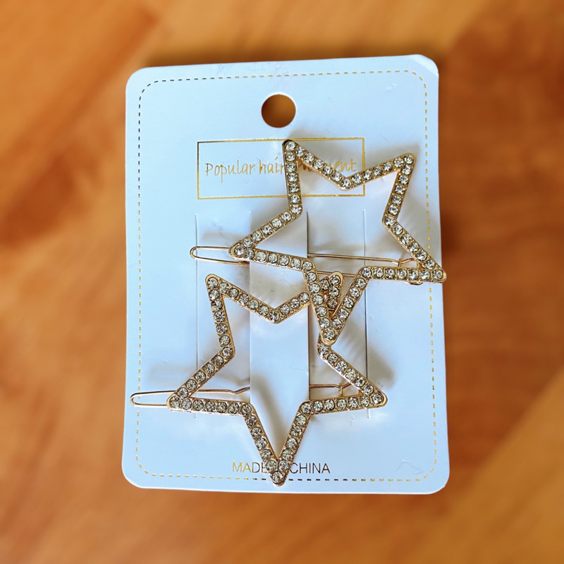 กิ๊บติดผมเพชรคุณหนูดาว | Shopee Thailand