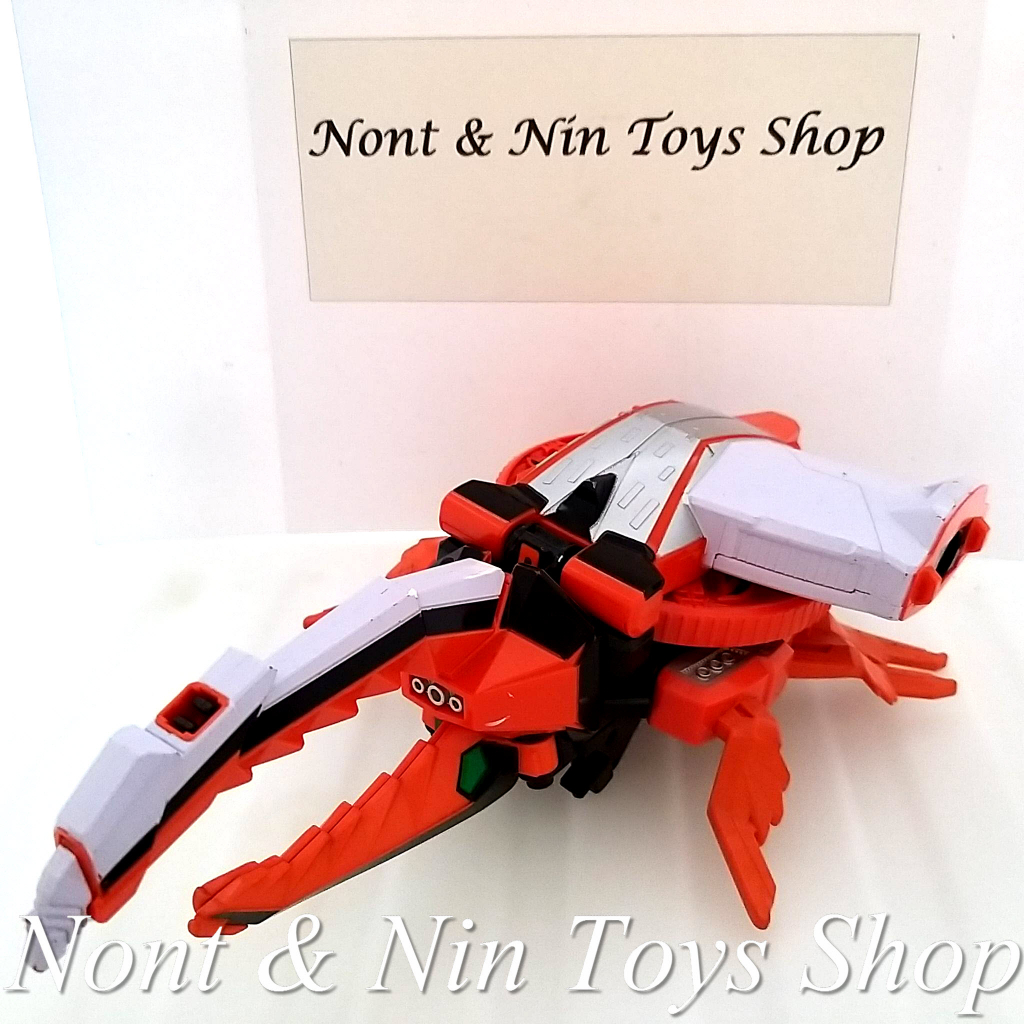 Samurai Sentai Shinkenger DX Kabuto/Tora/Kagiki/Ika Origami .. หุ่น ...
