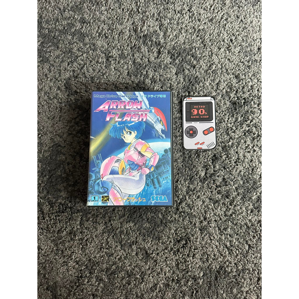 Sega Cartridge Megadrive 16 Bit Arrow Flash Boxed / Japan | Shopee Thailand