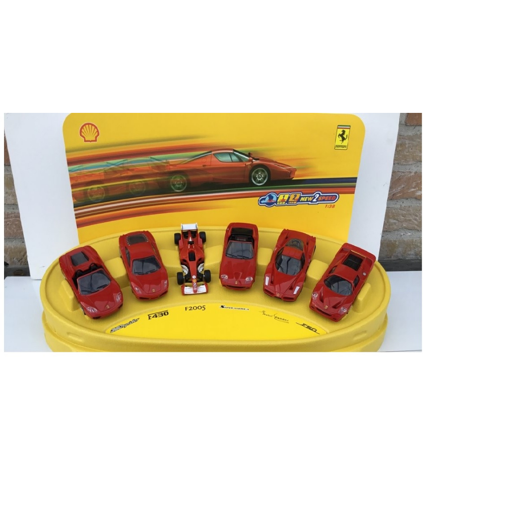 Shell V-power-Hot Wheels - Scale 1/38 Lot with 6 models: 6 x Ferrari มี ...