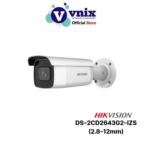 DS-2CD2643G2-IZS(2.8-12mm) กล้องวงจรปิด Hikvision 4MP AcuSense Motorized Varifocal Bullet IP ...