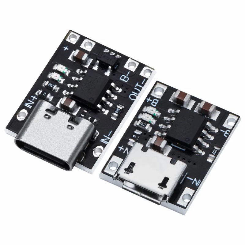 โมดูลชาร์จแบตเตอรี่ 1A ชาร์จ Mini Lithium Board 4056โมดูล18650 Charger MICRO USB ขนาดเล็ก 1A 3 ...